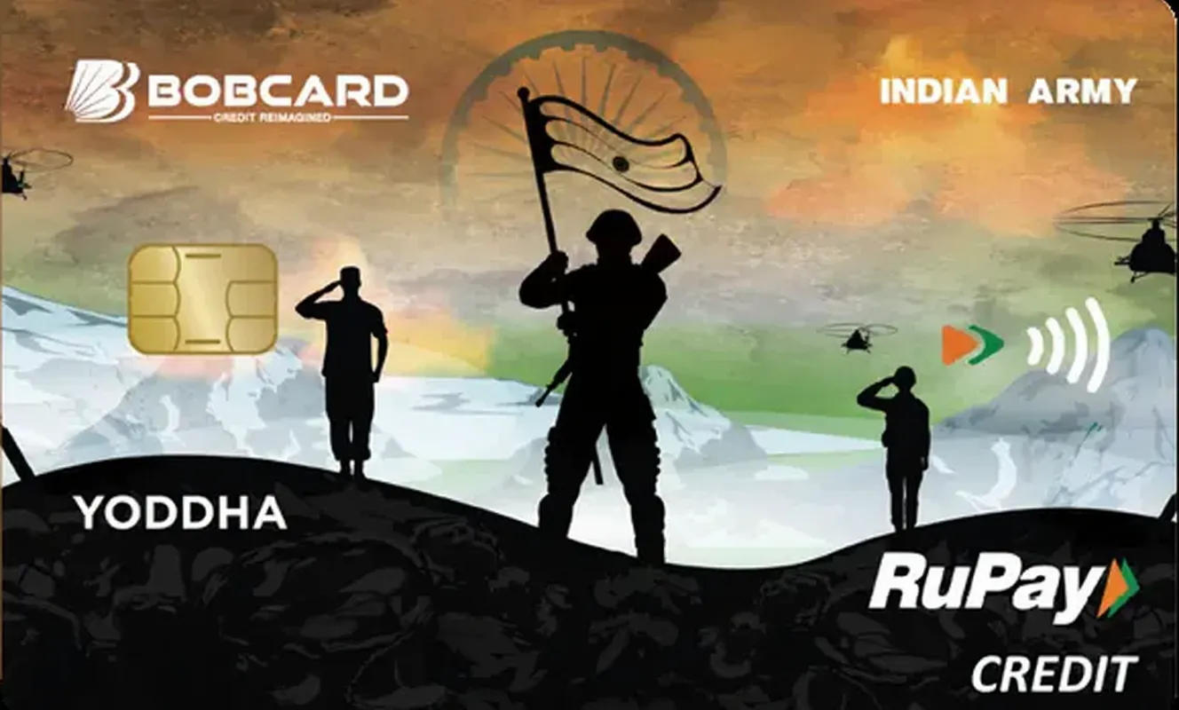 BOB Indian Army Yodha RUPAY Credit Card - Eligibility, Fees, Rewards ...