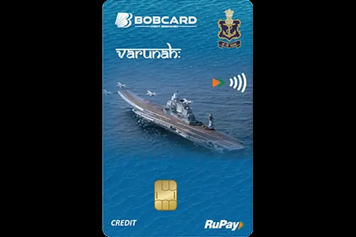 BOB Varunah RuPay Credit Card – Indian Navy Lounge Access, Rewards & Offers