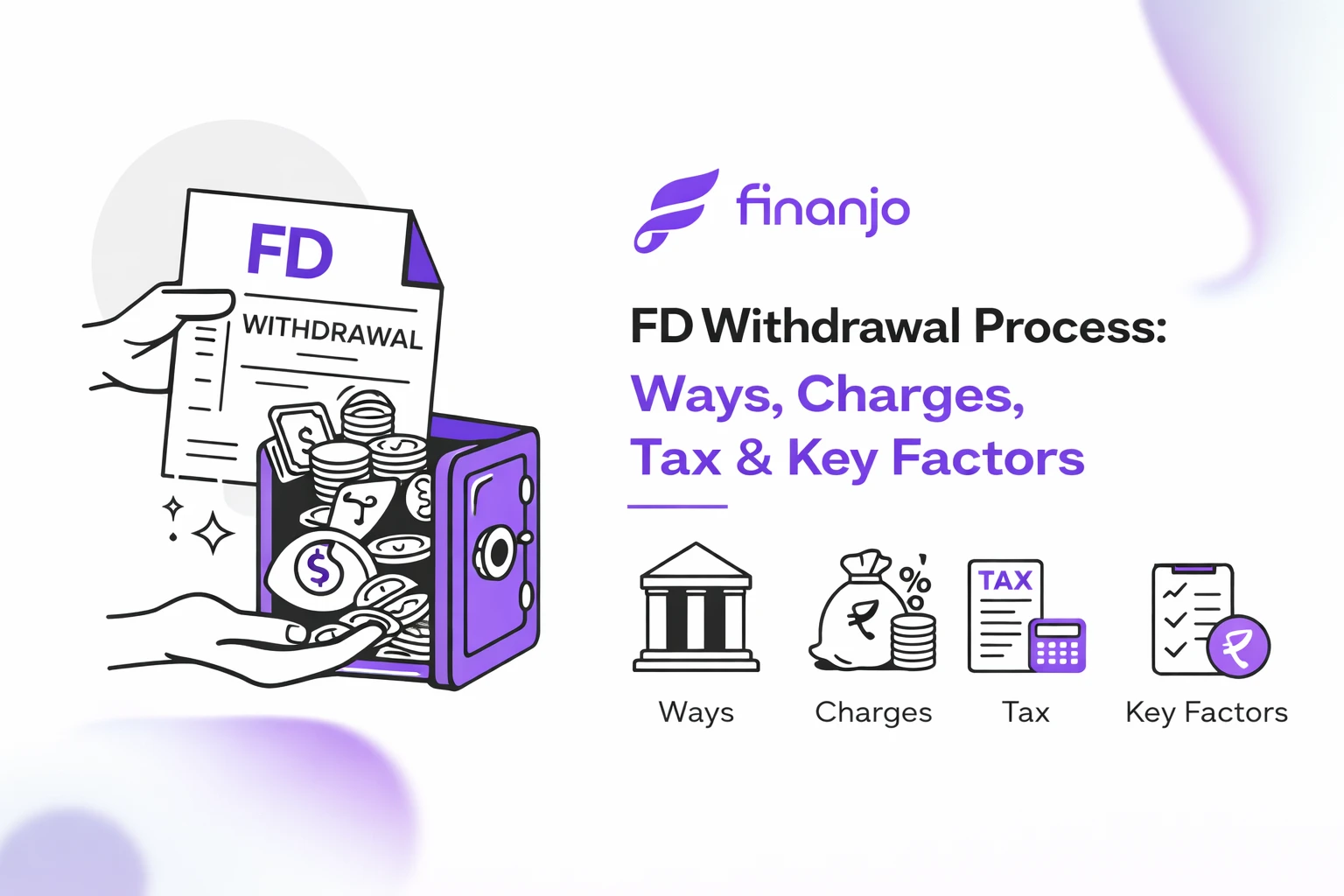 Fixed Deposits Withdrawal: Process, Ways, Premature Charges, and Tax