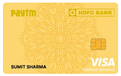 HDFC Paytm Business Credit card - Eligibility, Fees, Rewards, Benefits ...