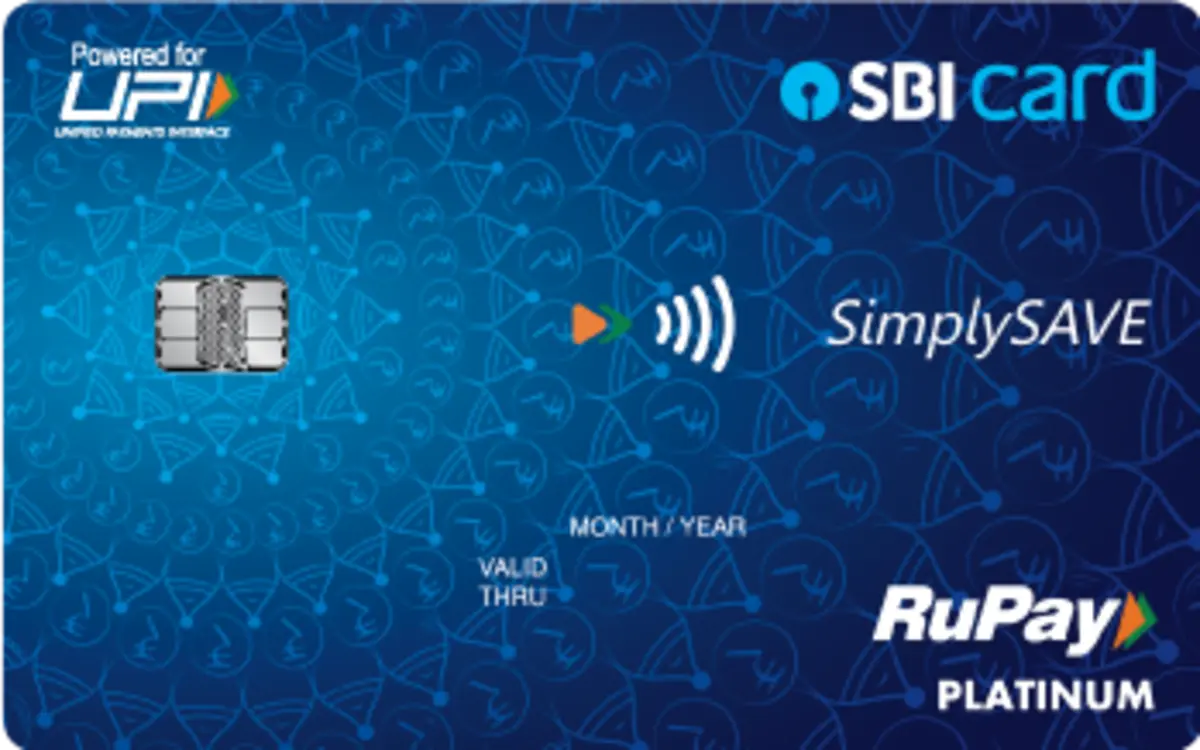 SBI SimplySAVE UPI RuPay Credit Card - Eligibility, Fees, Rewards ...