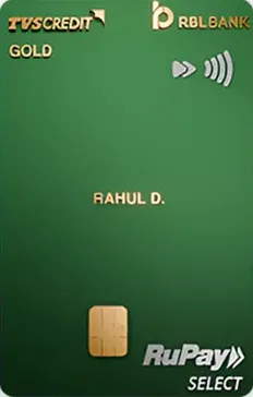 TVS Credit RBL Bank Gold RuPay Credit Card - Eligibility, Fees, Rewards ...
