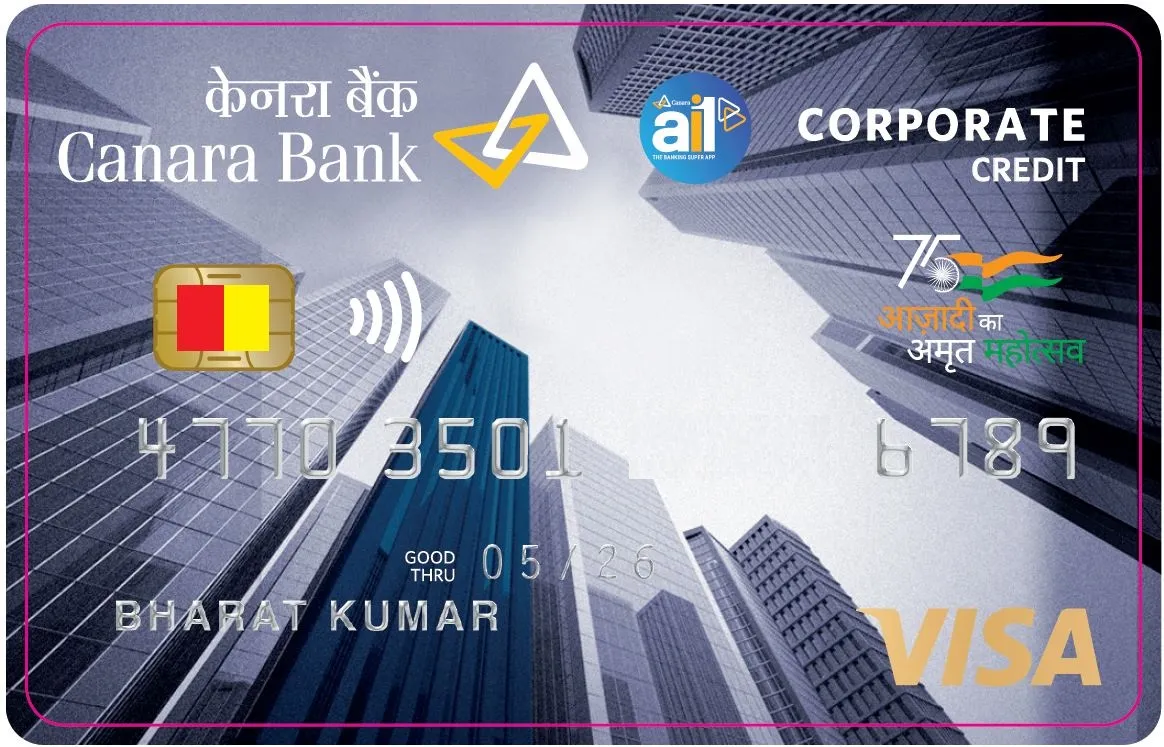Canara VISA Corporate Credit Card - Eligibility, Fees, Rewards ...